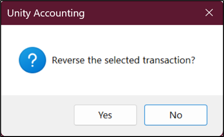 How to Reverse a Bill
