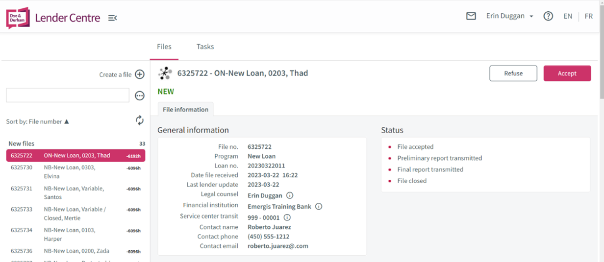 Unity® Lender Centre FAQ